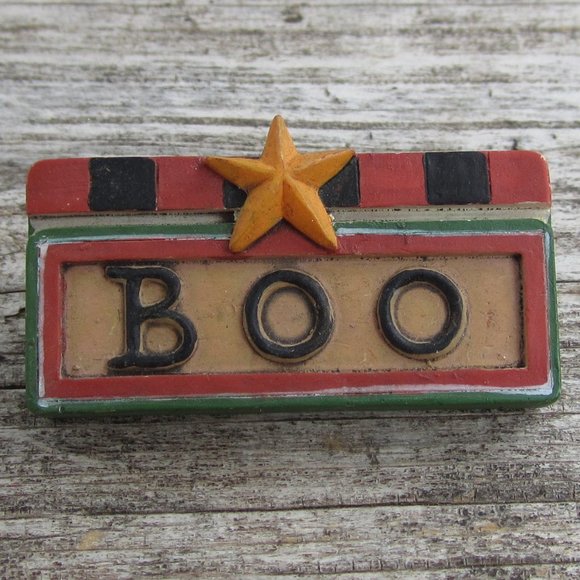 Jewelry | Halloween Boo Brooch Pin Autumn Fall Spooky | Poshmark